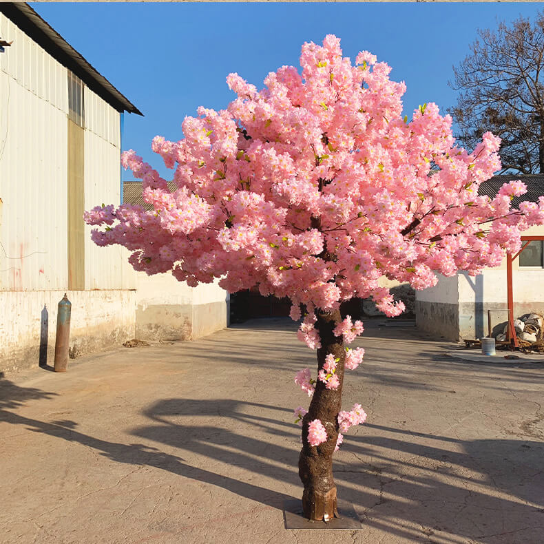 1M 2M 3M 4M 5M Large Simulated cherry trees Silk flower leaf FiberGlass ...