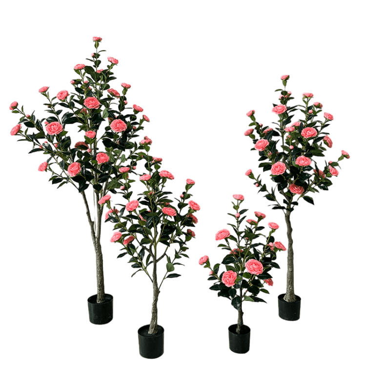 90cm 120cm 150cm 180cm Red Artificial Rose Trees - factory Sen Masine
