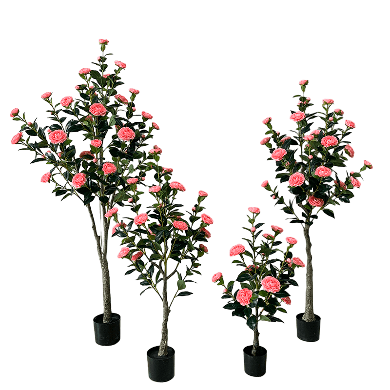 90cm 120cm 150cm 180cm Red Artificial Rose Trees - factory Sen Masine